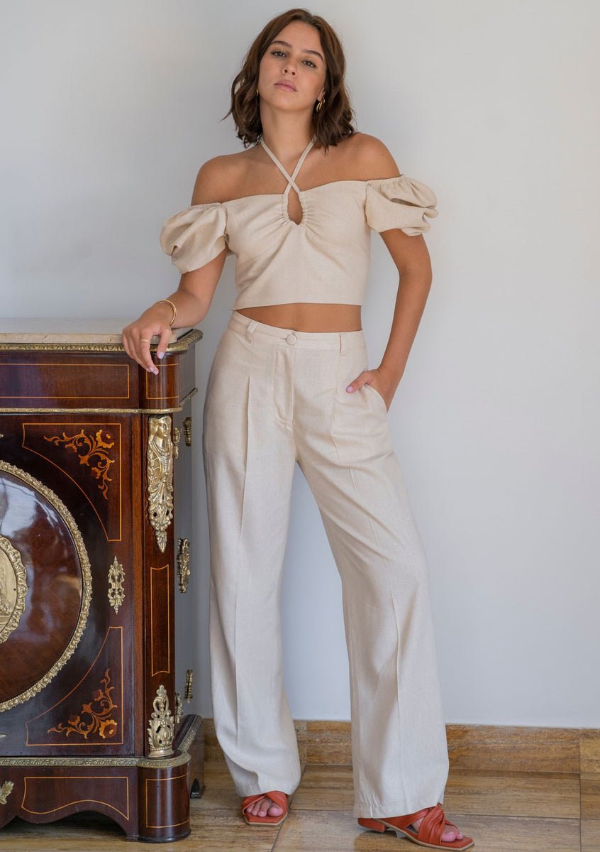 Charles Linen Pants – Santa Martina
